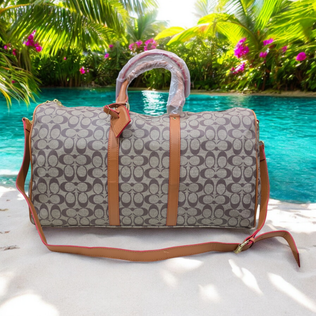 COACH Duffle Bag- Coffee Brown - Vogue-4u